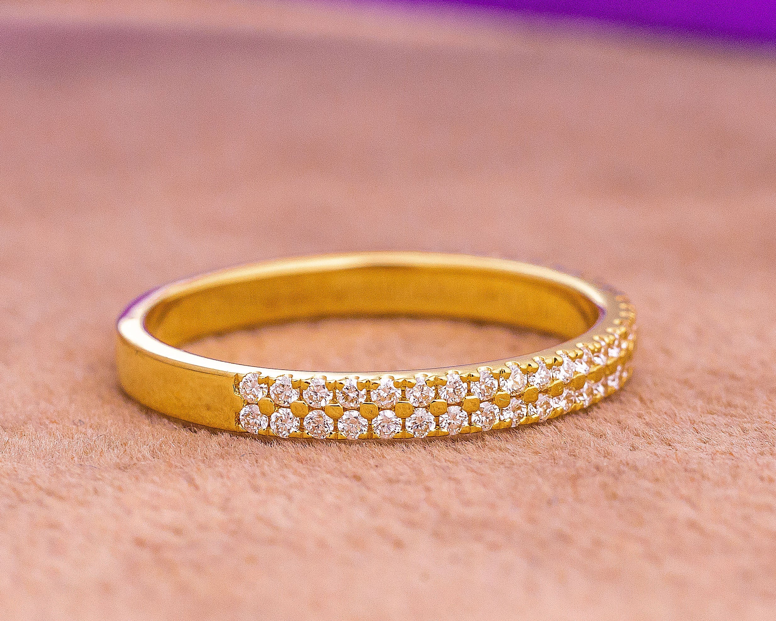 Luxury White Gold Diamond Wedding Rings for Men or Women – Saint Tracy