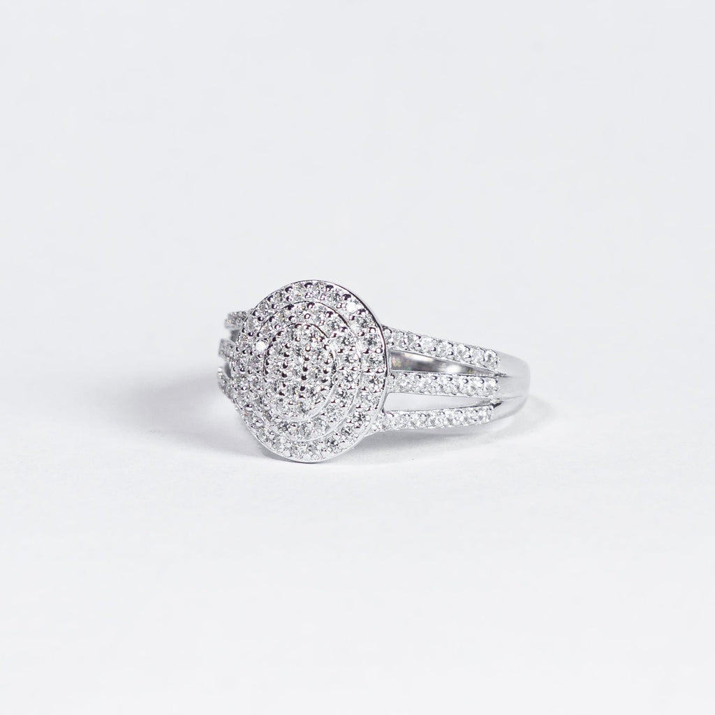 Dorothy Sterling Silver Engagement Ring – Saint Tracy