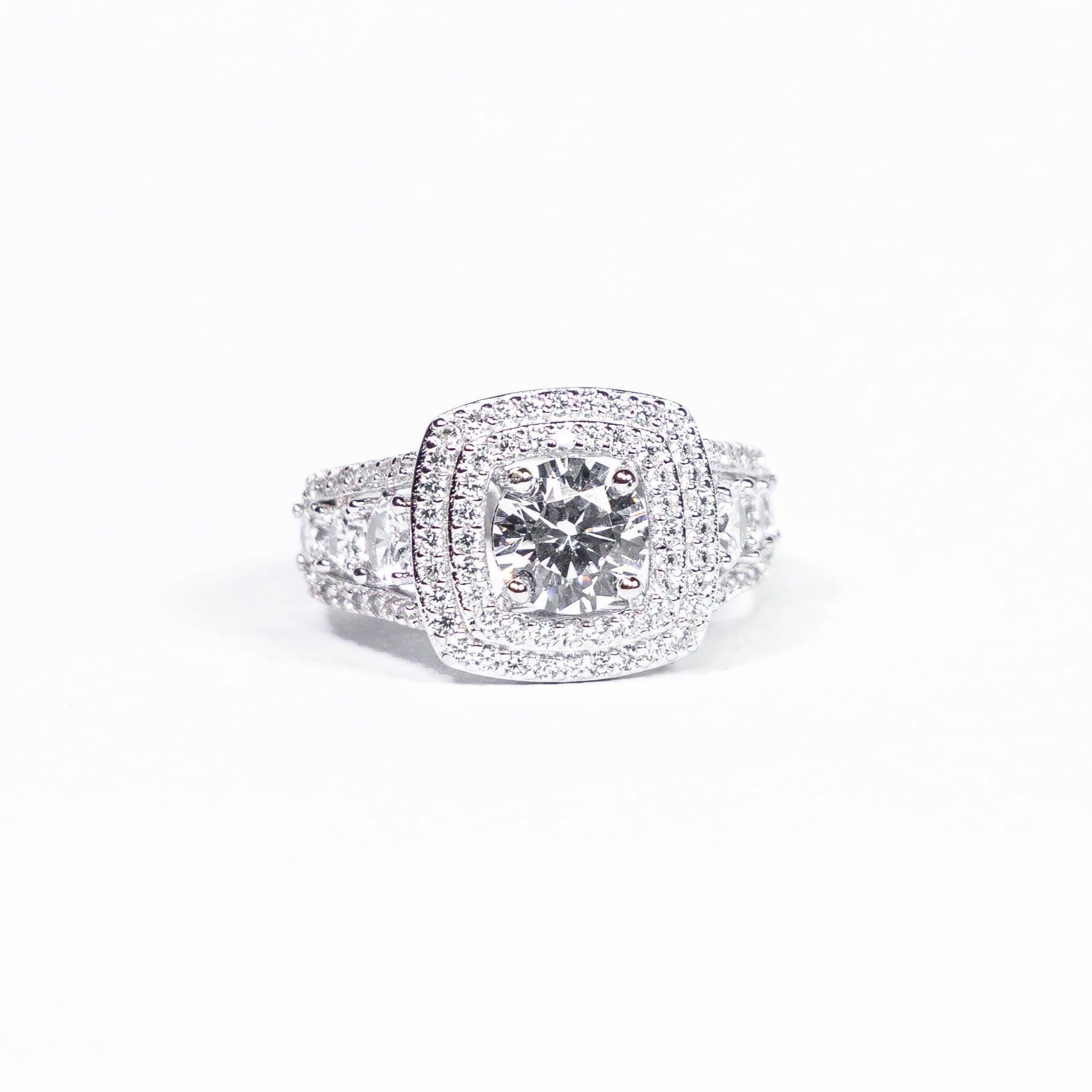 Getty Sterling Silver Engagement Ring – Saint Tracy