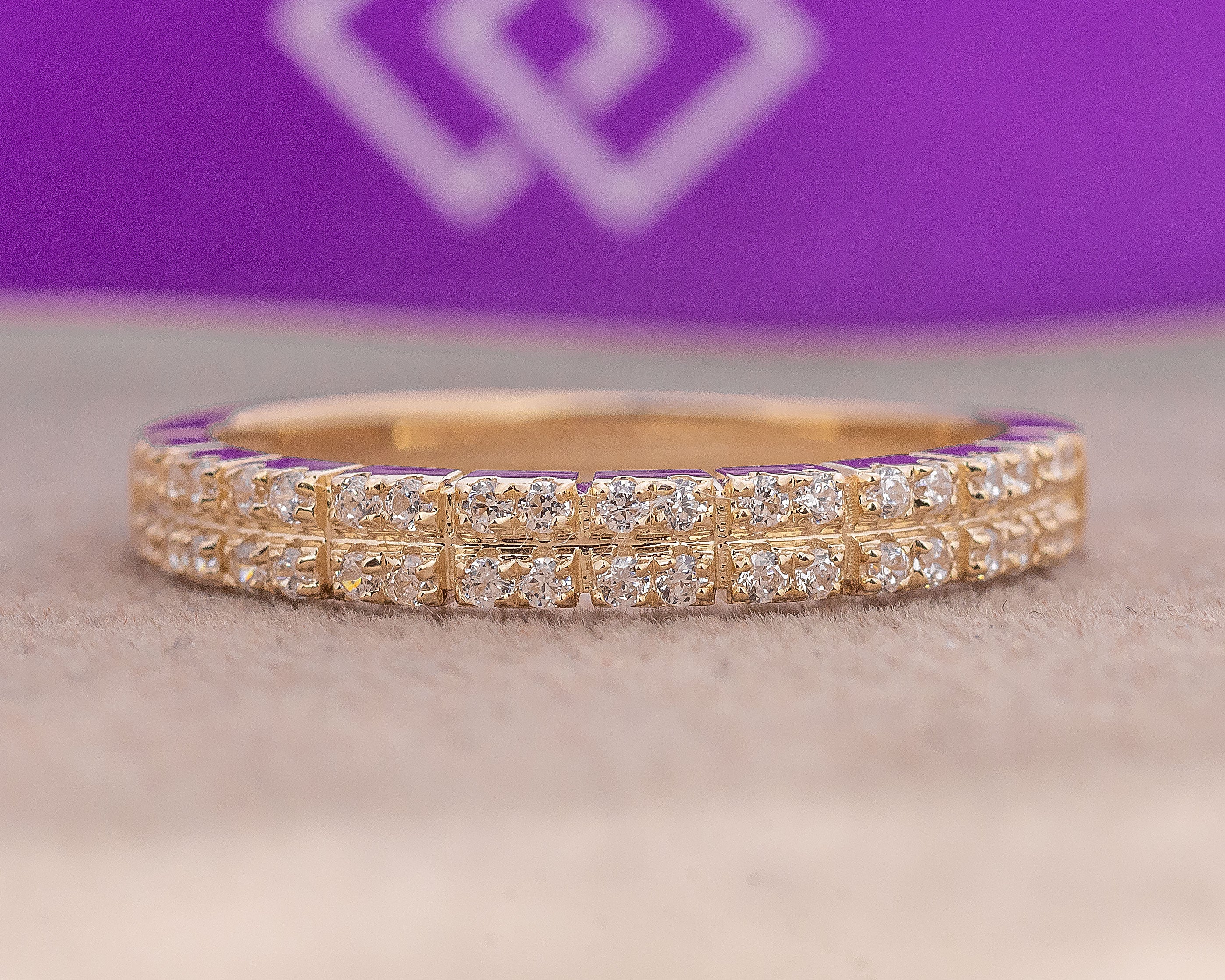 Janelle 10Karat Yellow Gold Wedding Band – Saint Tracy