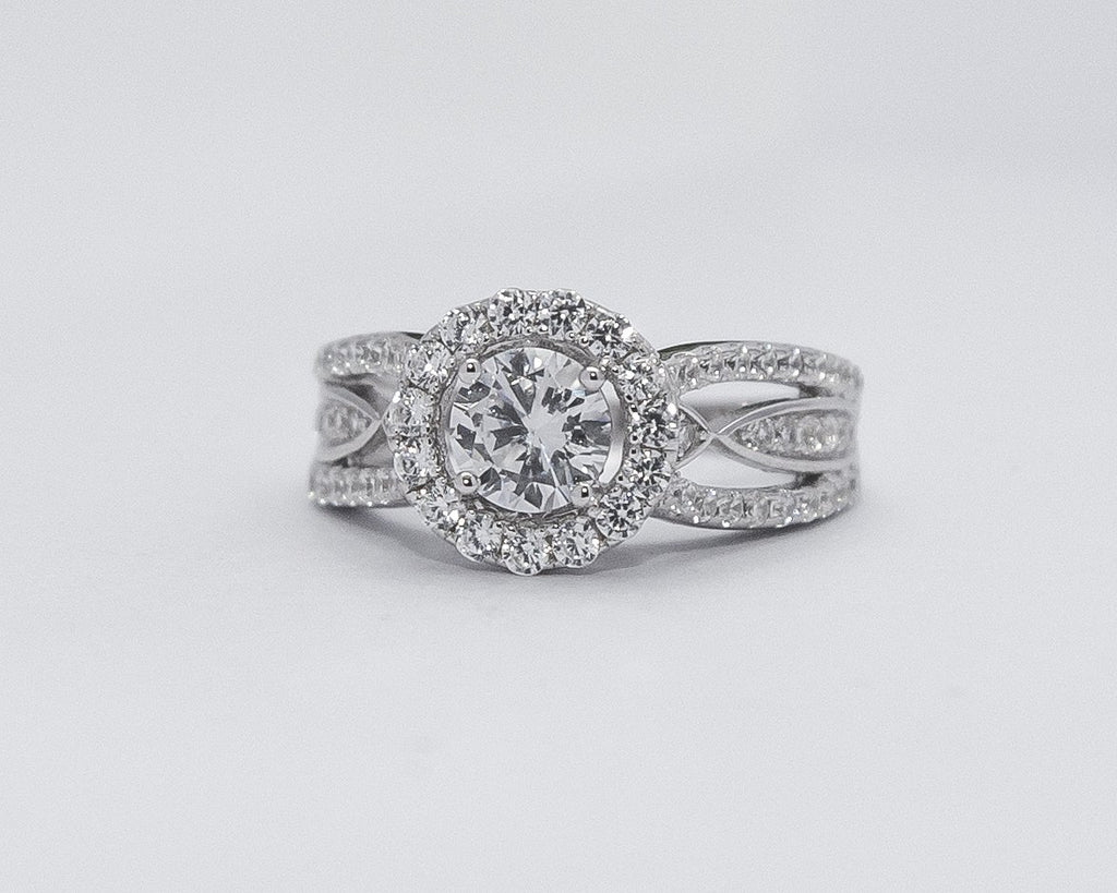 Funke Sterling Silver Engagement Ring – Saint Tracy
