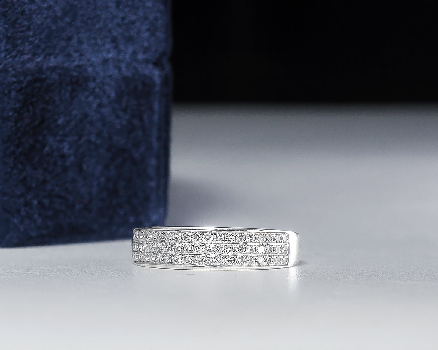 Judy 18Karat White Gold Diamond Wedding Ring – Saint Tracy