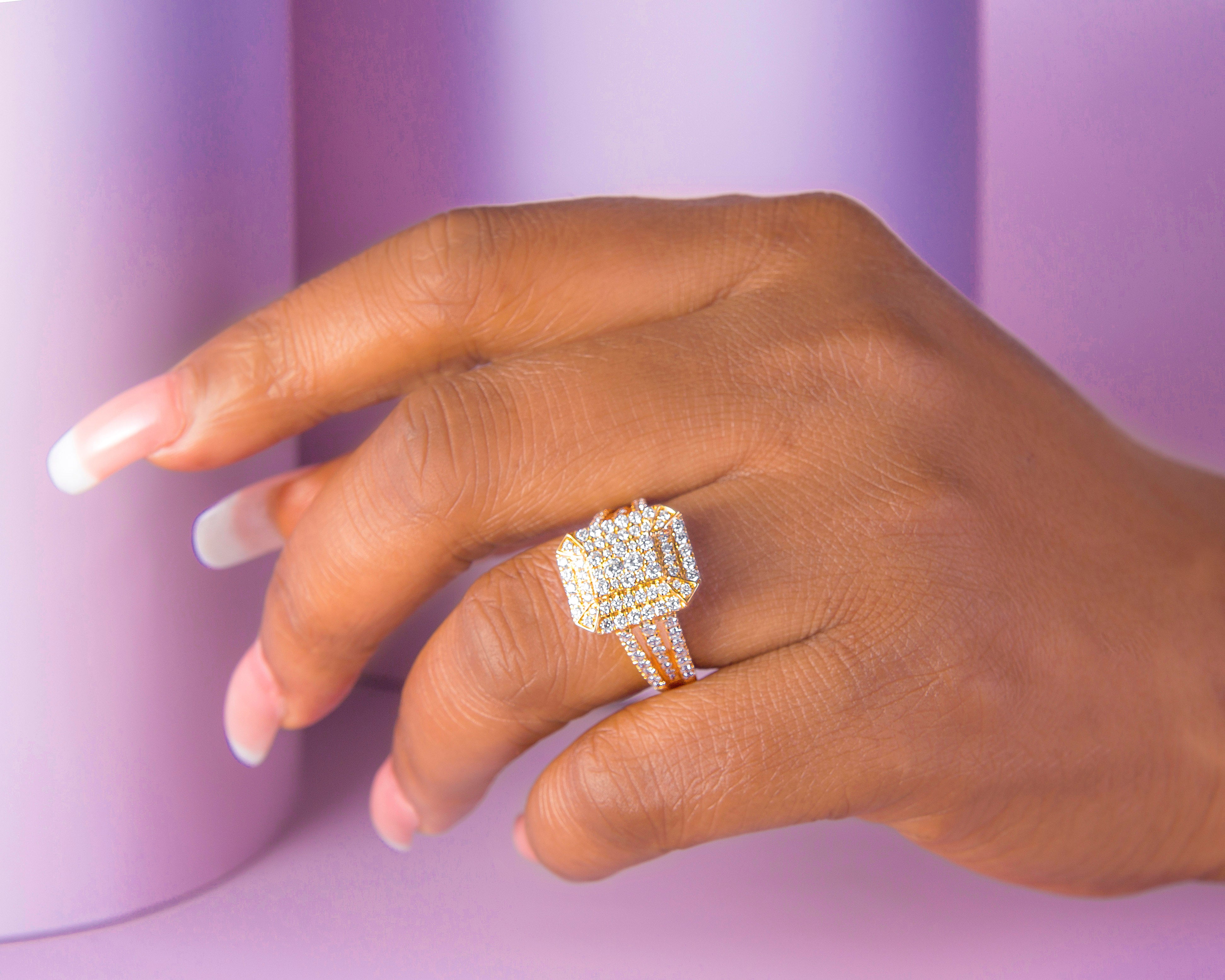 Karen 18Karat Yellow Gold Diamond Engagement Ring – Saint Tracy